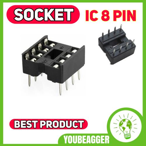 Jual Soket IC 8 kaki pin 2x4 - Kab. Bekasi - Youbeagger | Tokopedia