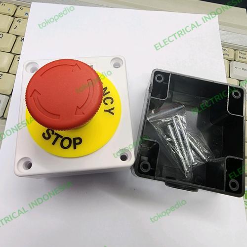 Jual EMERGENCY PUSH BUTTON RESET 1NO + 1NC KOMPLIT BOX - Jakarta Barat ...