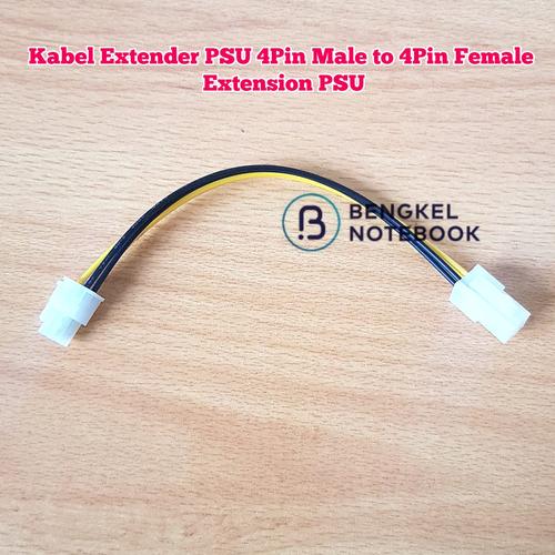 Jual Kabel Extender PSU ATX 4Pin Male to 4Pin Female Extension PSU ...