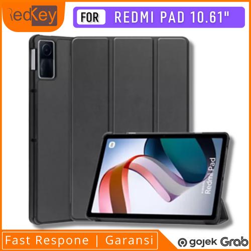 Jual Case Xiaomi Redmi Pad 2022 Redkey Leather Flip Cover Book - Clear Bening, Redmi Pad - Kota ...