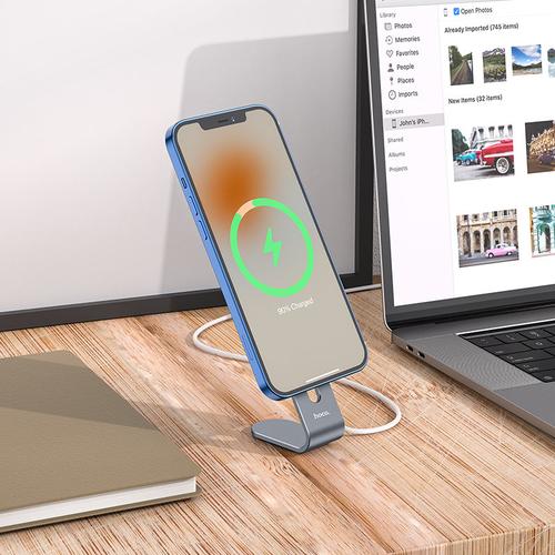 Jual HOCO Phone Holder Desktop Magnetic Magsafe Wireless Charging ...
