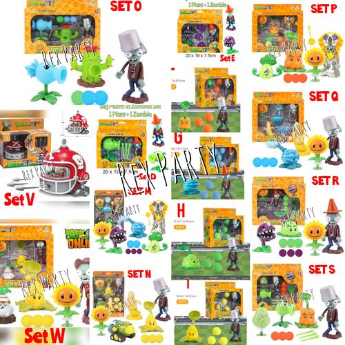 Jual Plants vs Zombie Set/Plants Vs Zombie Big Size/Mainan Plants Vs ...
