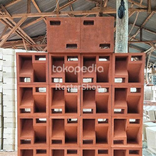 Jual roster minimalis cantik terracotta merah - Kota Depok - RosterShop ...