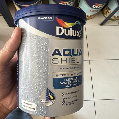 Jual Cat dulux aquashield 1kg / cat pelapis anti bocor - Putih - Kab ...