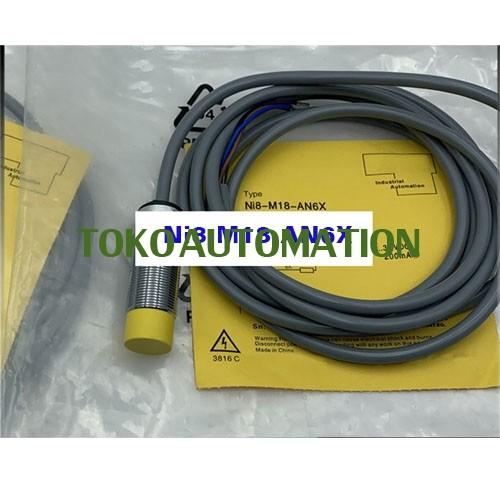Jual Proximity Sensor Bi8-M18-AN6X M18 8mm NPN Cylindrical Inductive ...