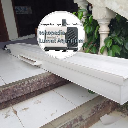 Jual filter talang jumbo waterfall custom 100cm + tutup talang - Kota ...