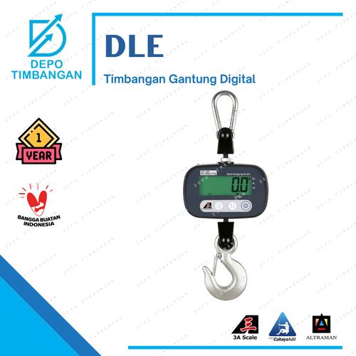 Jual Timbangan Gantung Digital DLE Indikator digital 75KG 200KG 300KG ...