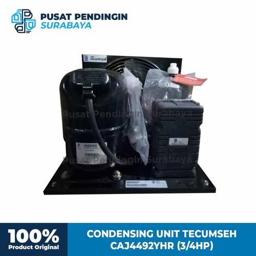 Jual CONDENSING UNIT CHILLER, TECUMSEH CAJ4492Y - 3/4PK, R134 - Kota ...