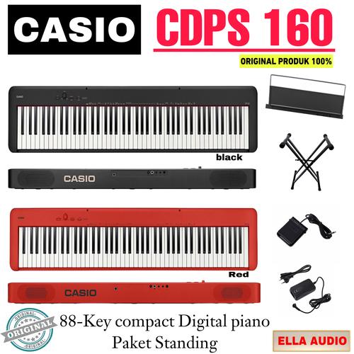 Jual Casio CDP S160 Compact Digital Piaono 88-Keys cdp s160 Original - Hitam - Jakarta Pusat ...
