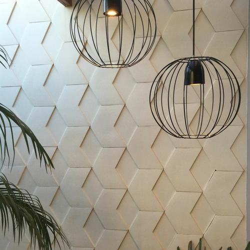 Jual wall panel 3D beton ukuran 40x40cm - Kota Bogor - wall panel 3d ...