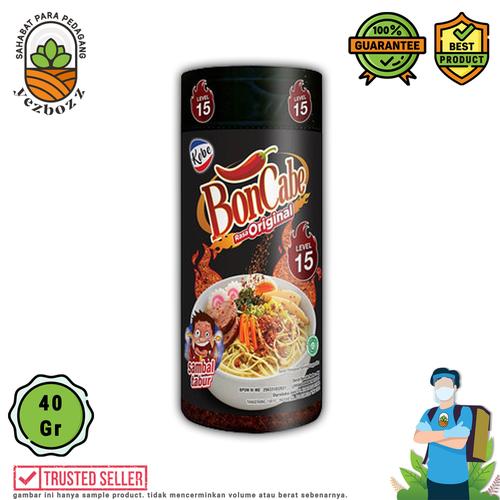 Jual Kobe Bon Cabe / BonCabe Sambal Tabur Level 15 Rasa Original 40 ...