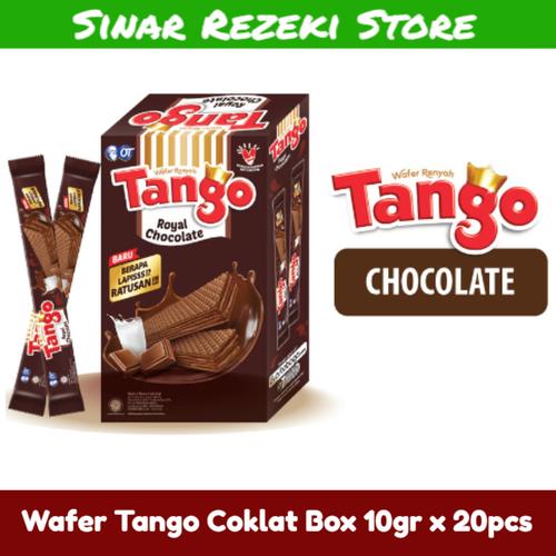 Jual Wafer Tango Coklat Box isi 10gr x 20pcs / Tango Wafer / Tango ...
