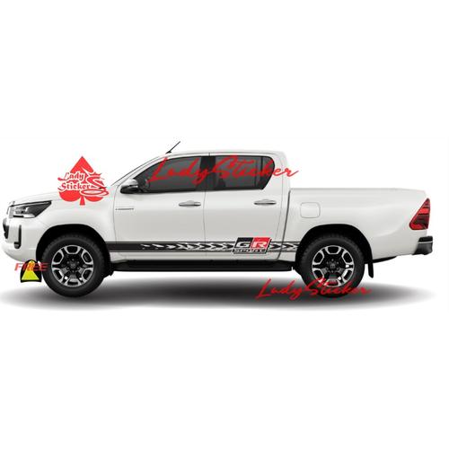 Jual NEW STICKER MOBIL HILUX REVO CUTTING STICKER MOBIL TOYOTA HILUX ...