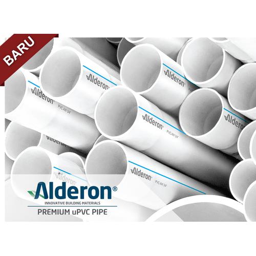 Jual PIPA PVC ALDERON PUTIH TYPE AW + SOCKET PANJANG 4 METER - 1/2 ...