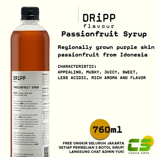 Jual Dripp Sirup / Syrup - Passionfruit Syrup 760 ml (Sirup Buah ...