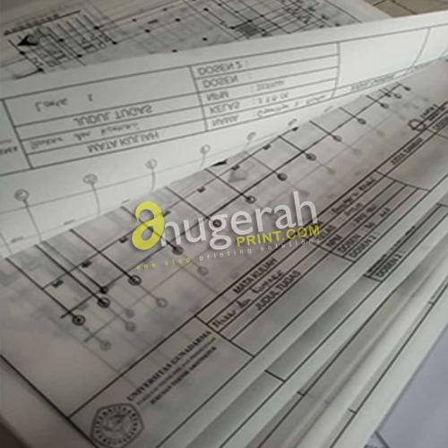 Jual Cetak Plotter Besar / Print Plot Gambar Kerja Bangunan / Gambar Arsitek / Plottiing Ukuran ...