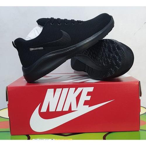 Jual Sepatu sekolah anak nike tali hitam polos size 31-40 - Hitam Polos ...