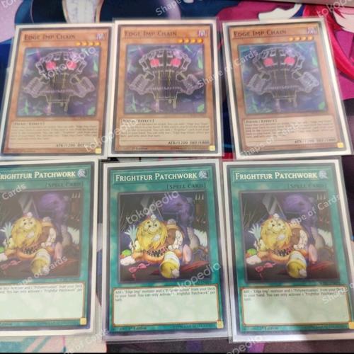 Jual Yugioh Paket Frightfur Patchwork & Edge Imp Chain Playset - Kota ...