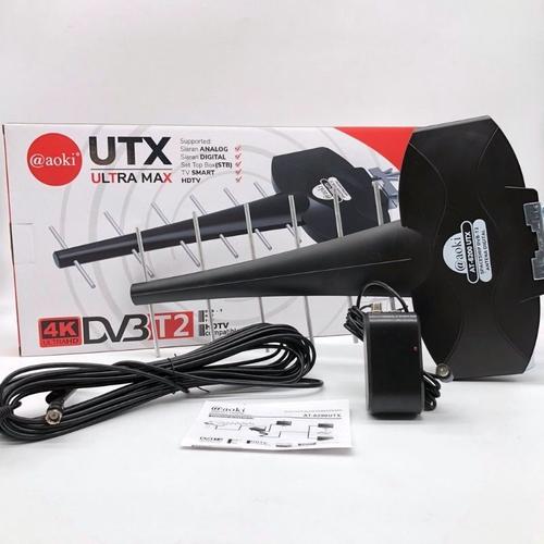 Jual ANTENA LUAR AOKI UTX DILENGKAPI DIGITAL AT6200 OUTDOOR ANTENA ...