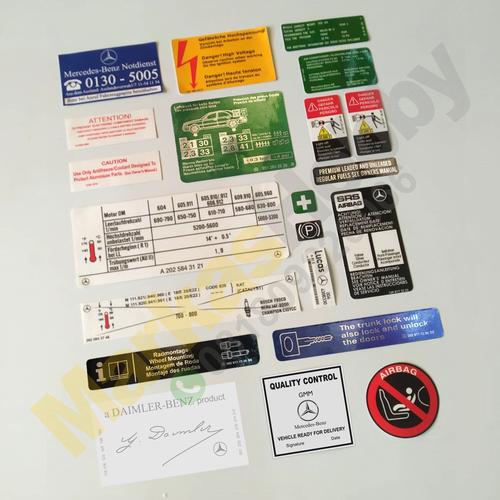 Jual Sticker Mercedes w202 Set - Kab. Bandung - Markas Hobby Sticker ...