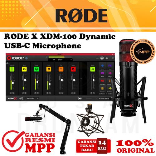 Promo RODE X XDM-100 Dynamic USB-C Microphone Original Cicil 0% 3x ...