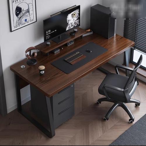 Jual Meja Kerja Office Tulis Gaming uk 120cm + Laci Dorong/ Mobile ...