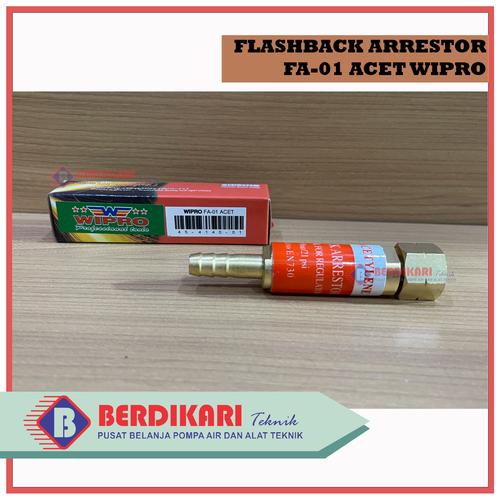 Jual WIPRO Flashback Arrestor FA-01 ACET u/Regulator - Kab. Bojonegoro - Berdikari Teknik Store ...