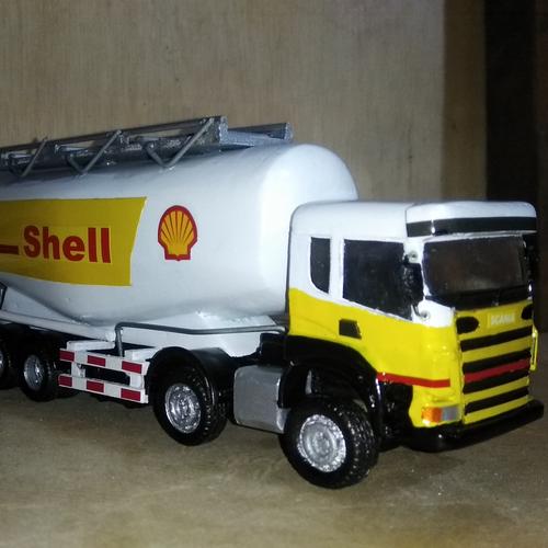 Jual Miniatur truk Scania tangki shell - Kab. Grobogan - Roses | Tokopedia