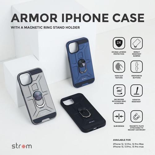 Promo Strom Armor Case Full Protection Cover For Iphone - iPhone 13 PRO ...
