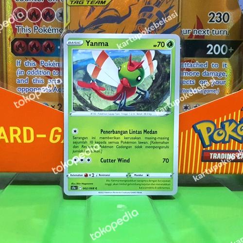 Jual Yanma C S11a 002/068 kartu pokemon TCG Indonesia - Kota Bekasi ...