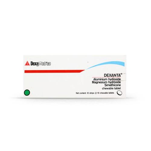 Jual Dexanta Strip Isi 10 Tablet - Obat Maag, Asam Lambung & Perut ...