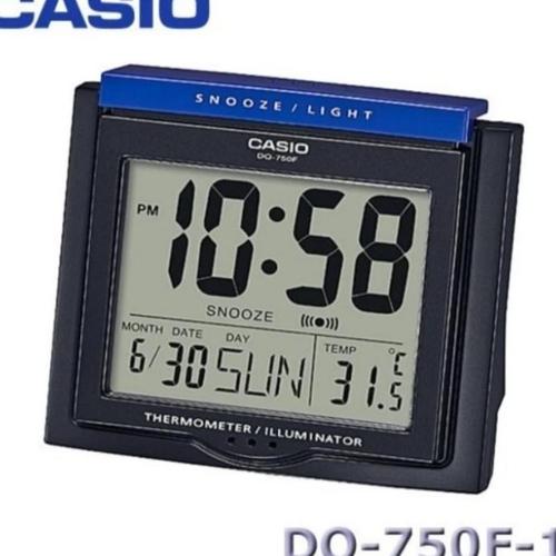 Jual Casio Jam Meja Digital Dq 750 F Beep Alarm Clock Calendar Day Date ...