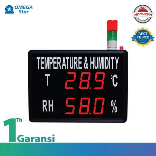 Promo Alat Display Suhu Temperatur dan Kelembaban Ruangan (RHT) - Omega ...