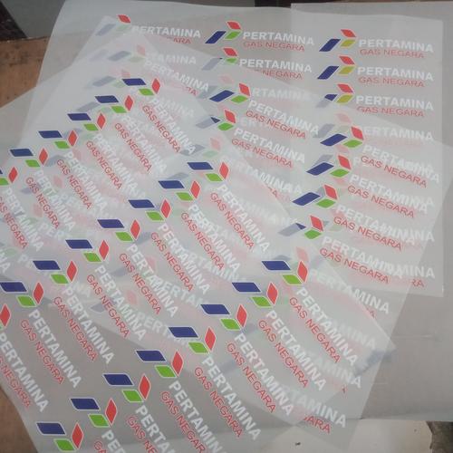 Jual Stiker sablon logo sablon tepung DTF pakai setrika kaos topi dll ...