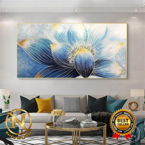 Jual Lukisan modern Bunga - Kab. Bandung - Nurdin Art Shop | Tokopedia