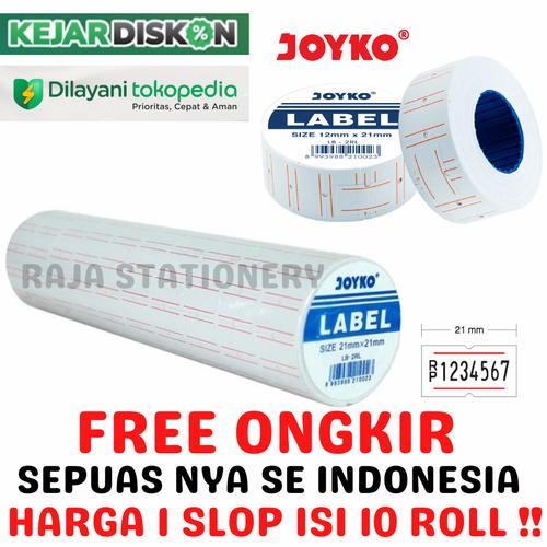 Promo Joyko Price Label / Sticker Label Harga Joyko MX-5500M LB-2RL ...