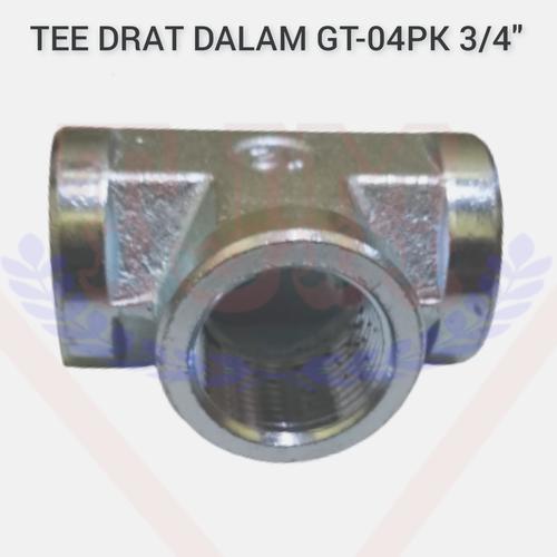 Jual T KNEE BESI DRAT DALAM 3/4 Inch ( 19mm ) SAMBUNGAN PIPA BESI ...