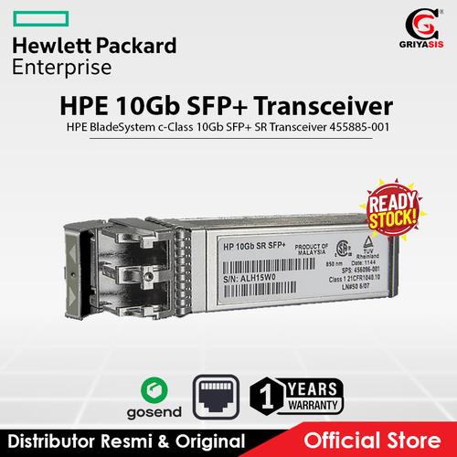 Jual Transceiver HPE BladeSystem c-Class 10Gb SFP+ SR 455885-001 - Jakarta Pusat - Griyasis ...