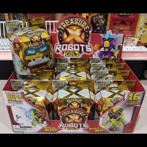 Jual Treasure X Robot Gold Real Gold Original Moose toys - Jakarta ...
