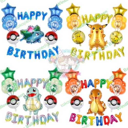 Jual Windblown Birthday Boy Package Pokémon with Confetti and Star Foil ...
