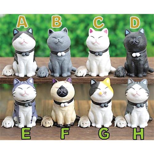 Jual Miniatur Mainan Topper Cake Figure Kucing dan Tikus - A - Kab ...