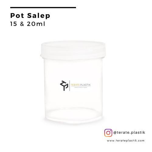 Jual Pot Salep 15ml dan 20ml / cc / gr | Terate Plastik Bandung - 20ml ...