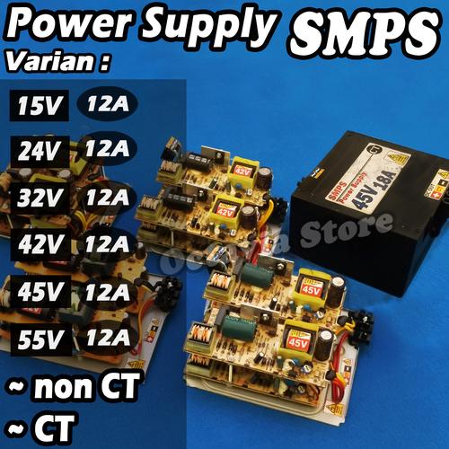Jual adaptor power supply SMPS 24V 42V 32V 39V - 42V 12A CT(V2) - Kota ...