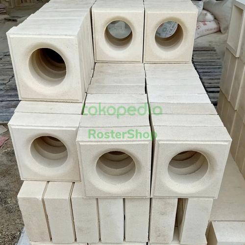 Jual roster beton minimalis putih type O donut - Kota Depok ...