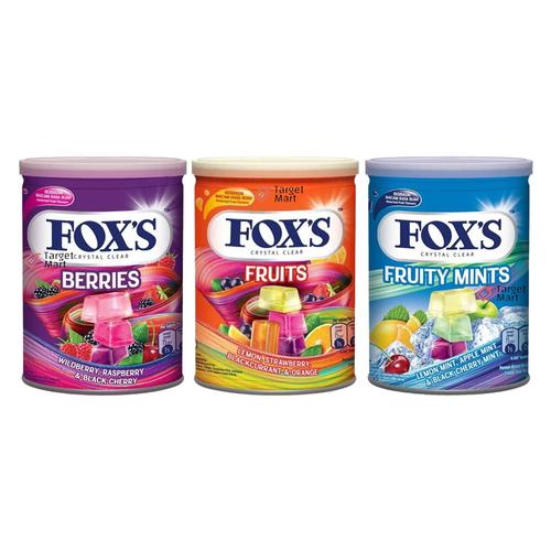 Jual Fox's Kaleng Crystal Clear Permen Kristal Berbagai Varian Pilih ...