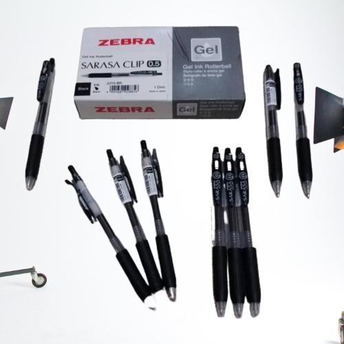 Jual pulpen gel sarasa zebra 0.5 mm hitam / pack - Jakarta Selatan ...