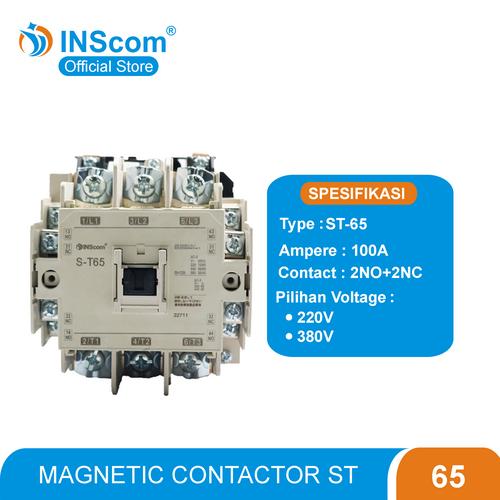 Jual MAGNETIC CONTACTOR S-T 65 / AC KONTAKTOR TYPE ST 65 - 220V - Kota ...