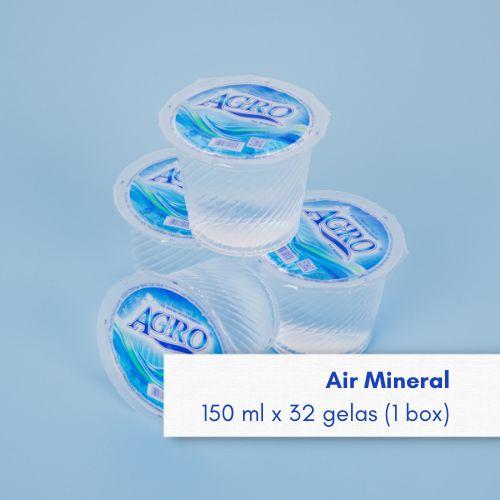 Jual Air Mineral Agro 150 ml x 48 botol (1 box) - Kota Malang - Agro ...