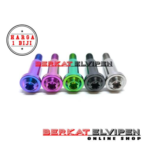 Jual Baut Titanium Tojosan Handle Rem Kiri Pcx 150 160 Adv Gr5 - Black ...