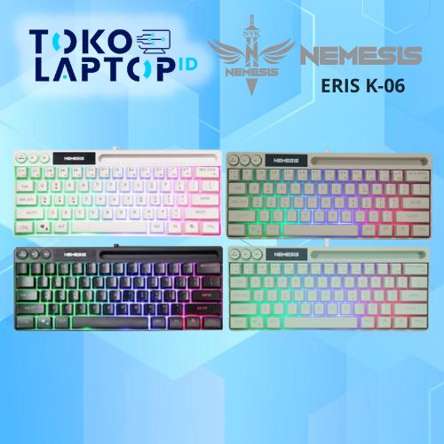 Jual NYK Nemesis Eris K06 / K-06 Membrane Gaming Keyboard With Phone ...